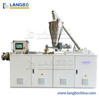 China CPVC Pvc Pipe Extruder 75 - 250mm Plastic Pipe Production Line for sale