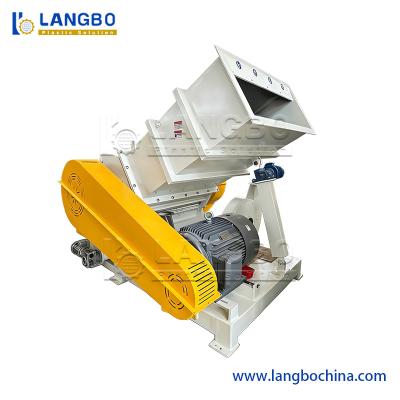 China Industrial Plastic Crusher PVC Pipe PP HDPE LDPE PE Bottle Crushing 100-2000kg/H Capacity for sale