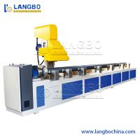 China PVC Pipe Slotting Machine 110-160mm Servo Positioning Burr-Free Cutting PLC Control Automatic Slotting for sale