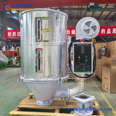 China Plastic Drying PVC Hopper Dryer High Quality Raw Material Plastic Materials Drying Hopper Dryer for sale