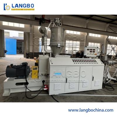 China PPR Pipe Production Line 16-160mm Vacuum Calibration Water Cooling Continuous Extrusion System for sale