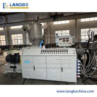 China PPR Pipe Extrusion Line with PLC Control System for 20–160mm Pipe Diameter and 3 Layer Co-Extrusion for sale