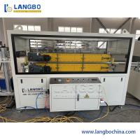 China 16-1600mm PPR HDPE Pipe Extrusion Line High Speed Plastic Pipe Making Machine for sale