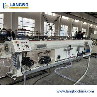 China 16-1600mm PPR HDPE Pipe Extrusion Line High Speed Plastic Pipe Making Machine for sale
