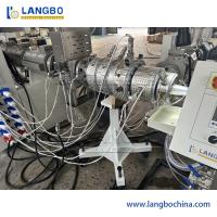 China PPR Single Screw Extruder Drip Irrigation Hose Making Machine 8m Cooling Line for sale