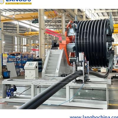 China Fully Automatic PE Pipe Extrusion Line with 16-630mm Pipe Diameter Range and 75KW Motor Power for Continuous Production for sale
