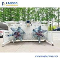 China Automatic Plastic Pipe Coiling Machine with Strapping for PE Pipe 20-63mm for sale
