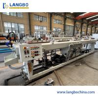 China PVC Pipe Extrusion Line For Continuous Pipe Production Low Downtime And High Material Utilization for sale