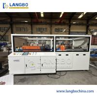 China PVC Pipe Extrusion Line Offering Versatile Pipe Production For Electrical Conduit Water Supply And Sewage Applications for sale