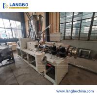 China High Performance PVC Pipe Extrusion Line with Conical Twin Screw Extruder and 38CrMoALA Screw Material for sale