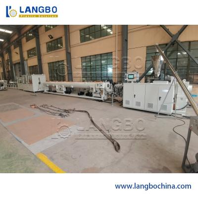 China PVC Pipe Extrusion Line Capable Of Manufacturing UPVC Pipes For Electrical Conduit Water Supply Sewage And Agricultural Purposes for sale