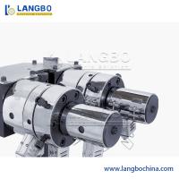 China PVC Pipe Production Line With Parallel Twin Screw Extrusion And Accurate Cutting for sale