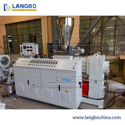 China Versatile PVC Pipe Extrusion Line Offering Stable Production Of UPVC Water And Electric Conduit Pipes In Various Sizes for sale