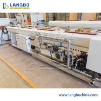 China PVC Pipe Extrusion Line Solving Line Speed Mismatch And Cooling Deformation for sale
