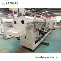 China 50-200 mm High Capacity PVC Water Pipe Making Machine for sale