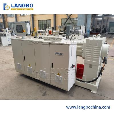 China PVC Pipe Extrusion Line with 16-630mm Diameter Range Twin Screw Design and Uniform Cooling System for sale