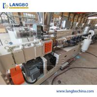 China PVC Pipe Extrusion Line 16-630mm Twin Screw Extruder UPVC Pipe Making Machine 37kW for sale