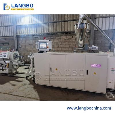 China PVC Pipe Extrusion Line Cooling System Dimension Control Irrigation Pipe for sale