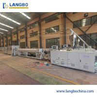 China PVC PPR HDPE Pipe Extrusion Line 16-1600mm Water Supply Drainage Gas Pipe Making Machine for sale