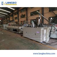 China PVC Pipe Extrusion Line 16-630mm High Efficiency UPVC Pipe Making Machine for Water Drainage Irrigation Conduit for sale
