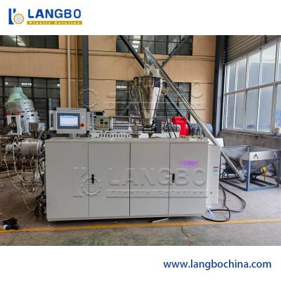 China PVC Pipe Extrusion Line 16-630mm High Efficiency UPVC Pipe Making Machine for Water Drainage Irrigation Conduit for sale