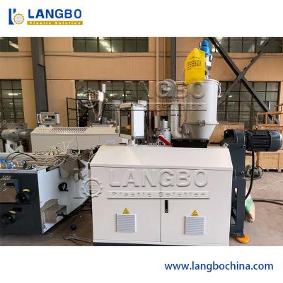 China PC LED Lamp Extrusion Machine 65/28 22kw Co-Extrusion Line for Two Color Profiles for sale