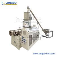 China WPC Wood Plastic Profile Flooring Window Door Frame Decking Floor Tile Bead Profile Making Extrusion Extruder Machine for sale