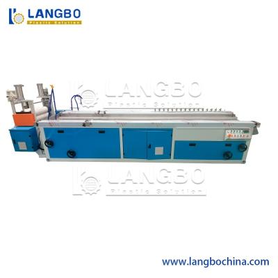 China WPC Door Frame Profile Extrusion Line 55kW 800mm Width Wood Plastic Composite Production Machine for sale
