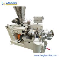 China PVC Cable Trunking Production Line 600mm Max Width Twin Screw Extruder for sale