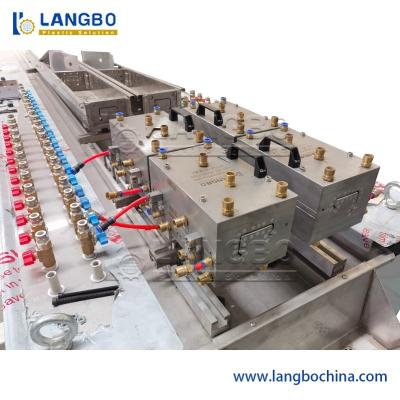China Plastic Extruder PVC Cable Wire Trunking Profile Making Machine for sale