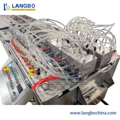 China PVC Cable Trunking Production Line 600mm Max Width Twin Screw Extruder for sale