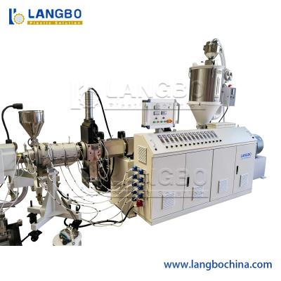 China Plastic HDPE Pipe for Agriculture Extrusion Line PE Pipe Making Machine for sale