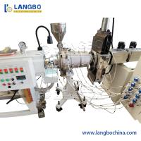 China 50-250MM HDPE Pipe Making Machine Single-Screw Full-Automatic PE Pipe Extrusion Line for sale