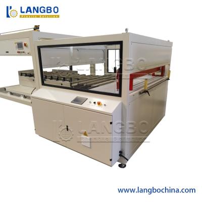 China PVC Ceiling Panel Extrusion Line Conical Twin Screw Extruder 22KW 55KW for sale