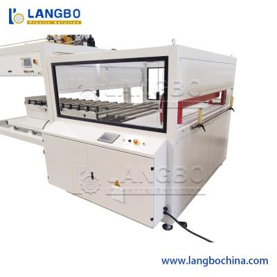 China PVC Ceiling Panel Extrusion Machine 22-55KW Conical Twin Screw WPC Wall Panel Production Line for sale