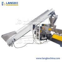 China Parallel Twin Screw Plastic Pelletizing Line 600rpm 100-1000kg/h for PE PP ABS for sale