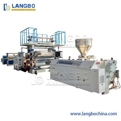 China Waterproof PVC Marble Sheet Production Line with 80-700kg/h Capacity and 18.5-110kW Motor Power for sale