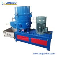 China Waste Plastic HDPE PP Film Woven Bag Recycling Agglomerator Machine 1600L 300-450kg/hr for sale