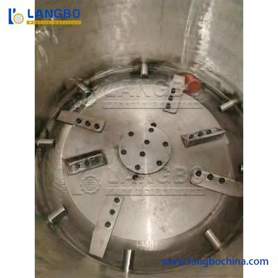 China Plastic Agglomerator Machine 1600L PE PP Film Woven Bags Agglomerating Granulator for sale