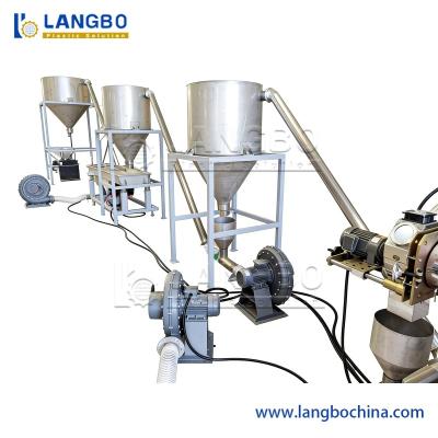 China PVC Granulating Production Line Plastic Granual Making Machine CPVC Hot-Cutting Pelletizing Line for sale
