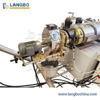 China PVC Double Twin Screw Extruder Die Face Hot Cutting Pelletizing Granulating Line 45-92mm for sale