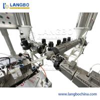 China PVC Price Tag Profile Extrusion Machine 37KW 45KW PLC Controlled Supermarket Label Making Line for sale