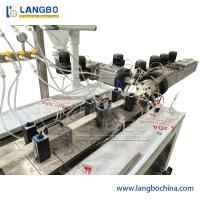 China PVC Price Tag Holder Extrusion Line 20 m/min for Retail Display Systems for sale
