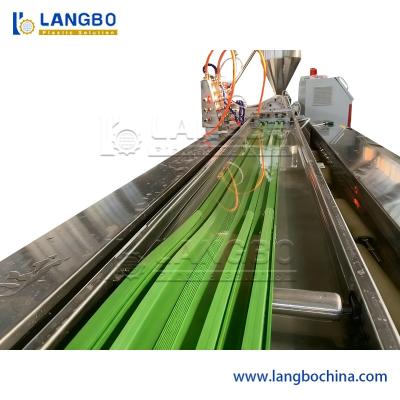 China PVC Water Stop Profile Extrusion Line 180-600mm Width Twin Screw Extruder for sale