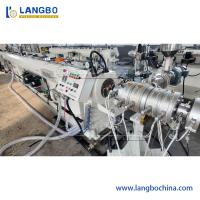 China HDPE Pipe Production Line With High Torque Single Screw Extruder for sale
