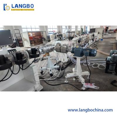 China Automatic HDPE PE PPR Pipe Extrusion Line 16-50mm for Water Gas Sewage for sale