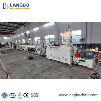China 75-250mm HDPE Pipe Production Machine 350kg/h Output Online Diameter Control for sale