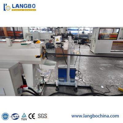 China HDPE Pipe Extrusion Line with Continuous Extrusion Process for 20-63mm Pipe Diameter and Integrated Gearbox for sale