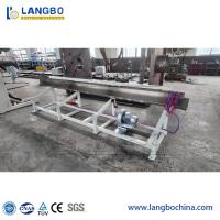 China 75-250mm HDPE Pipe Production Machine 350kg/h Output Online Diameter Control for sale