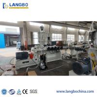 China PE Gas Supply Pipe Extrusion Line 20-63mm HDPE Plastic Tube Making Machine for sale